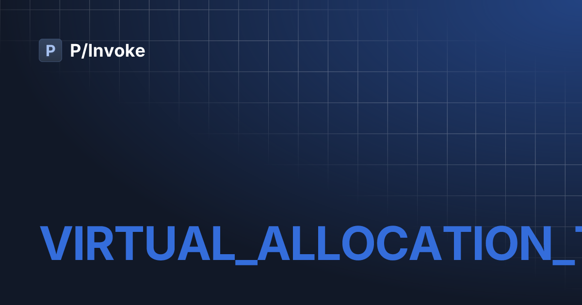 VIRTUAL_ALLOCATION_TYPE | P/Invoke